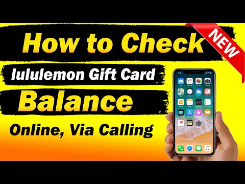 Easy way to check lululemon gift card Balance in 2025 [ NEW METHOD ]