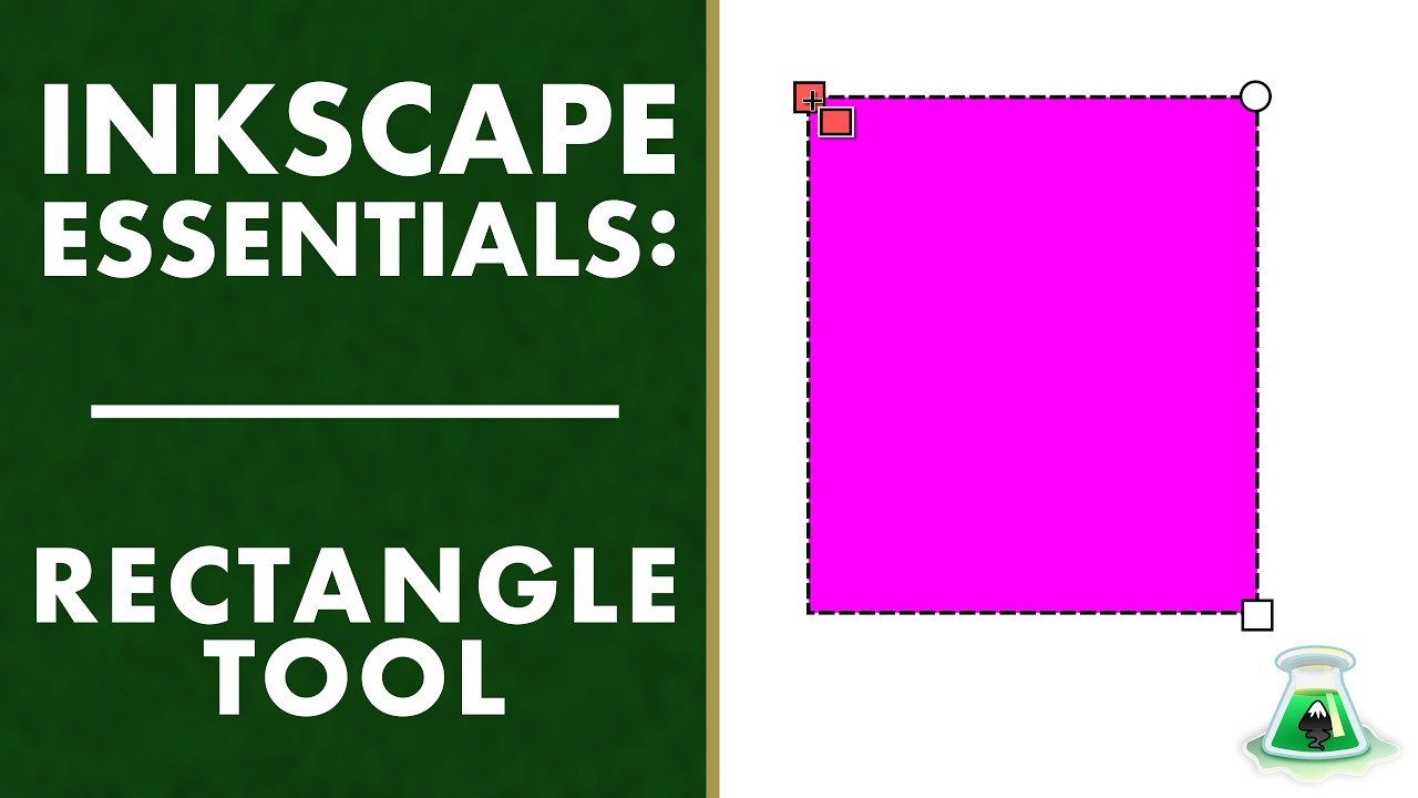 Inkscape Tutorial for Beginners: How to Use the Rectangle Tool (Squares, Rounded Corners & More)