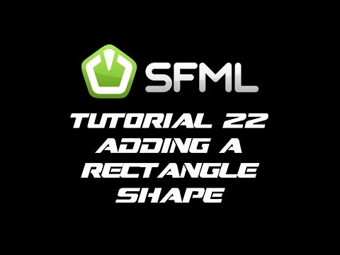 Learn SFML 2 1 Tutorial 22 Adding A Rectangle Shape - Mind Luster