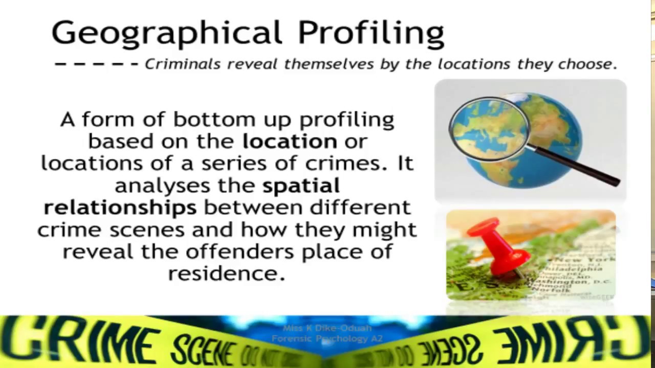 Offender Profiling: Bottom Up Approach // Forensic Psychology