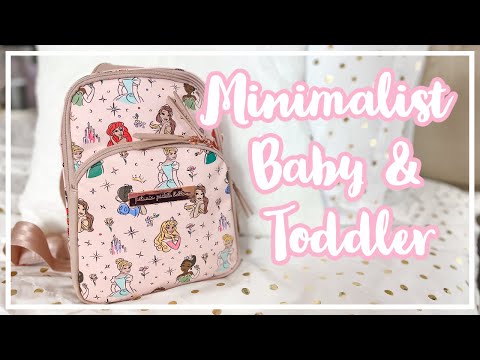What's in my MINIMALIST Diaper Bag | Petunia Pickle Bottom Princess Sling Bag