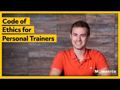 Code of Ethics for Personal Trainers