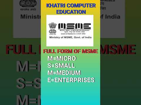 MOST IMPORTANT WORD MSME 💵💸 #viral #shorts #msme
