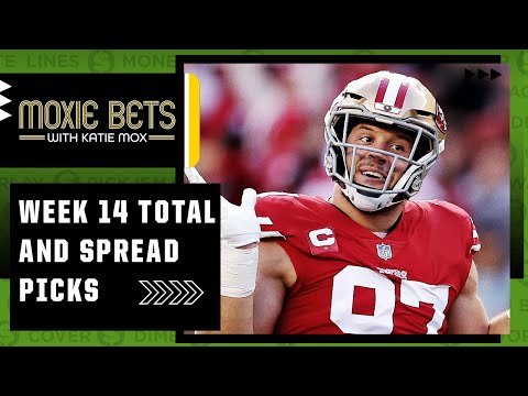 NFL Week 14 Top Total (Over/Under) and Top Spread Picks | Moxie Bets