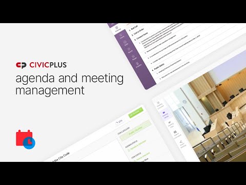 CivicPlus Agenda and Meeting Management Solution