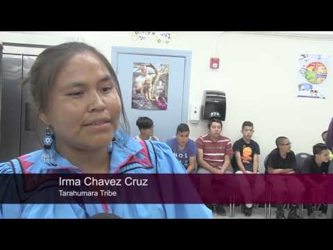 Students Learn From Members Of The Tarahumara Tribe