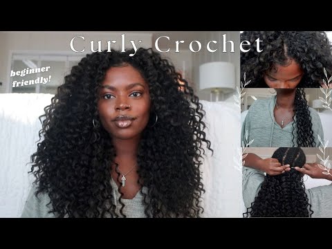 EASY Curly Crochet Braids Tutorial // invisible method + tips to minimize tangles/frizz