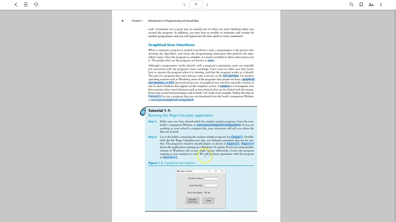 Visual Basic - Chapter 01 - Activities