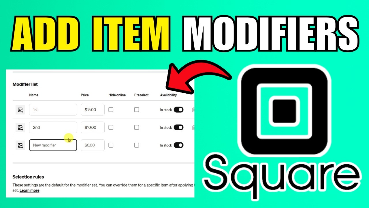 How To Add Item Modifiers In Square (2026) (Best Method)