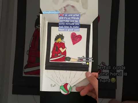 Birthday card! #haikyuu #anime #birthdaycard #art