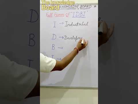Full form of IDBI ? IDBI bank ? IDBI ka full form kya hai ? 2022 #shorts #upsc #idbi #youtubeshorts