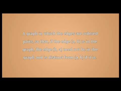 Directed graph Meaning
