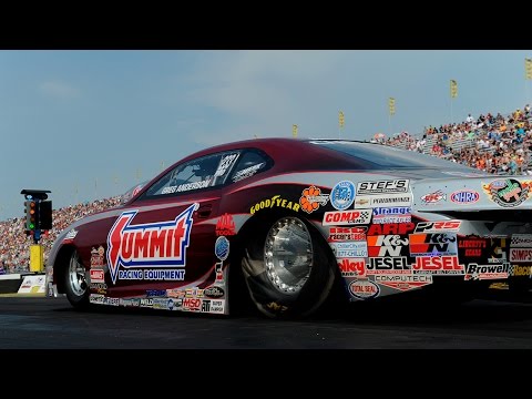 Anderson leads qualifying at the #ChevroletPerfUSNats