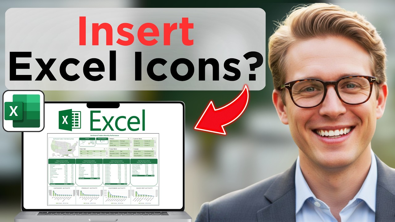 How To Insert Icon In Excel (Easy Guide)