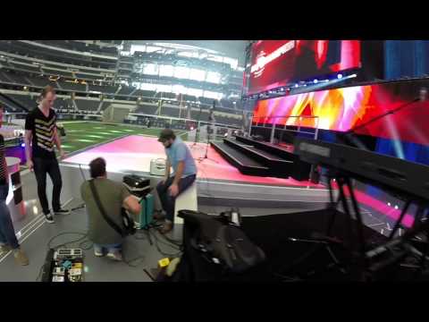 Dallas MWS Set up from our gig on August 9/10 2014.