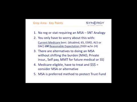 Medicare Expert Case Evaluations  Mitigating Medicare Secondary Payer Liability Related to Futures