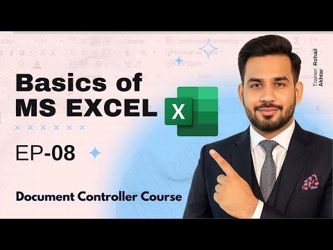 MS Excel Basics for Document Controllers | Introduction to Excel 2025 | Urdu