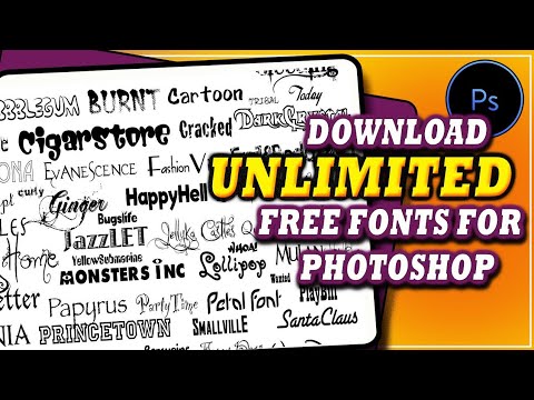 Download Free Fonts For Photoshop In 1 minute | #freefonts #fonts2021 #freefontsdownload