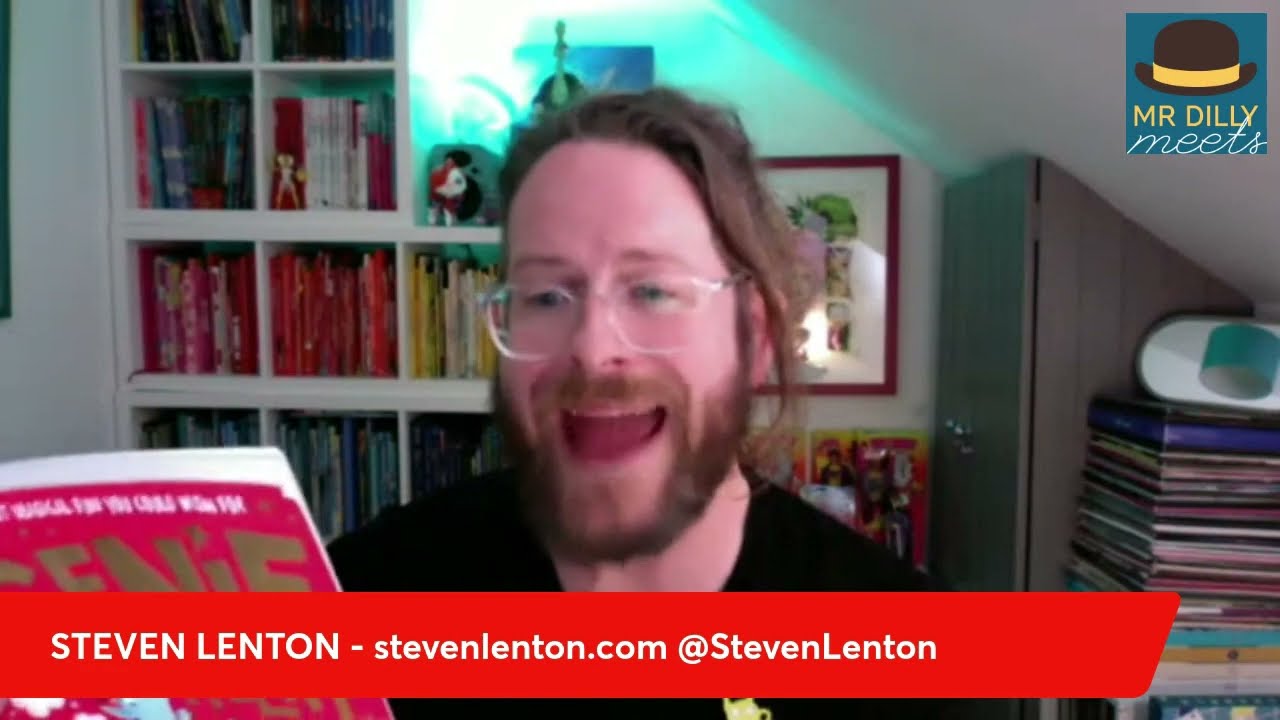 Steven Lenton reads GENIE & TEENY - THE WISHING WELL #childrensbooks #childrensauthor #authorreading