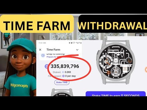 TIME FARM WITHDRAWAL |How To Withdraw TIME FARM AIRDROP