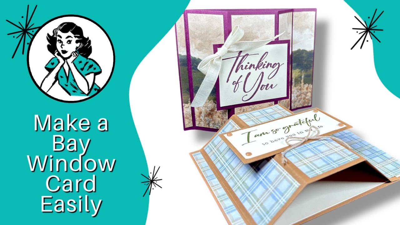 🔴  Make a Bay Window Card: The Easy Step-By-Step Tutorial