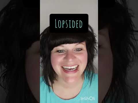Vocabulary: Lopsided & Crooked