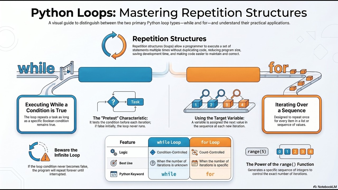 Learn Python: Repetition Structures