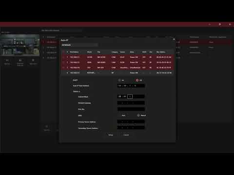 How to Use the Panasonic Easy IP Setup Tool Plus