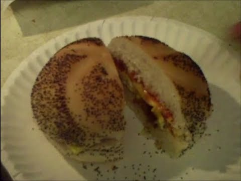NY deli style bacon, egg, and cheese sandwich recipe