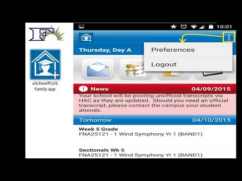 eSchoolPLUS Family App