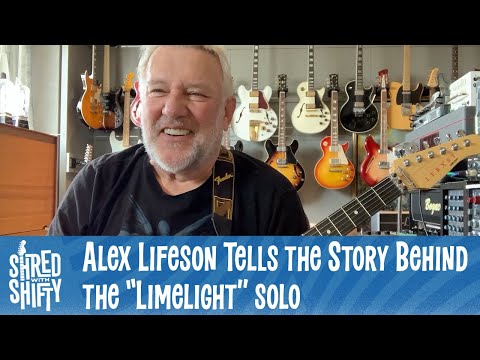 Alex Lifeson Tells the Story of the "Limelight" Solo