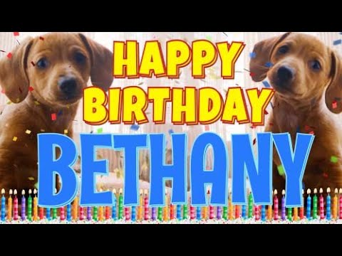 Happy Birthday Bethany! ( Funny Talking Dogs ) What Is Free On My Birthday