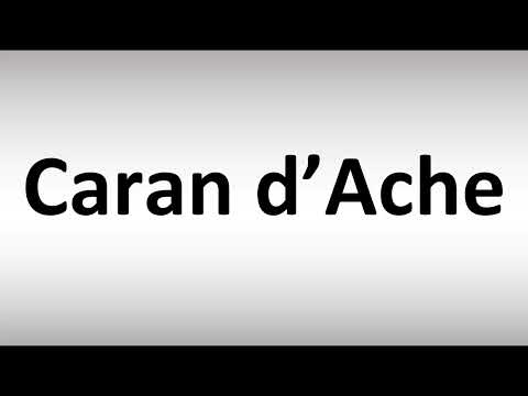 How to Pronounce Caran d’Ache