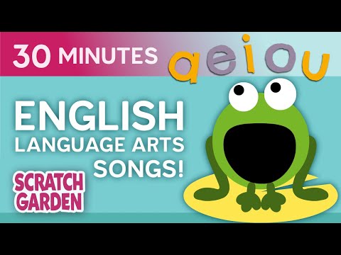 English Language Arts Songs! | Learning Songs Collection | Scratch Garden