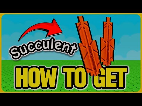 How to Get SUCCULENT in Grow a Garden + Showcase