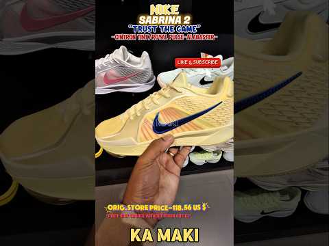 NIKE SABRINA 2 "TRUST THE GAME"  -CINTRON TINT/ROYAL PULSE-ALABASTER-