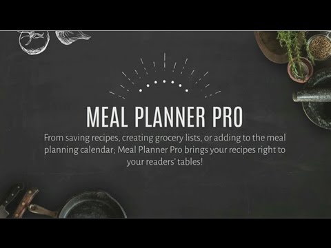 Wordpress Recipe Plugin by Meal Planner Pro