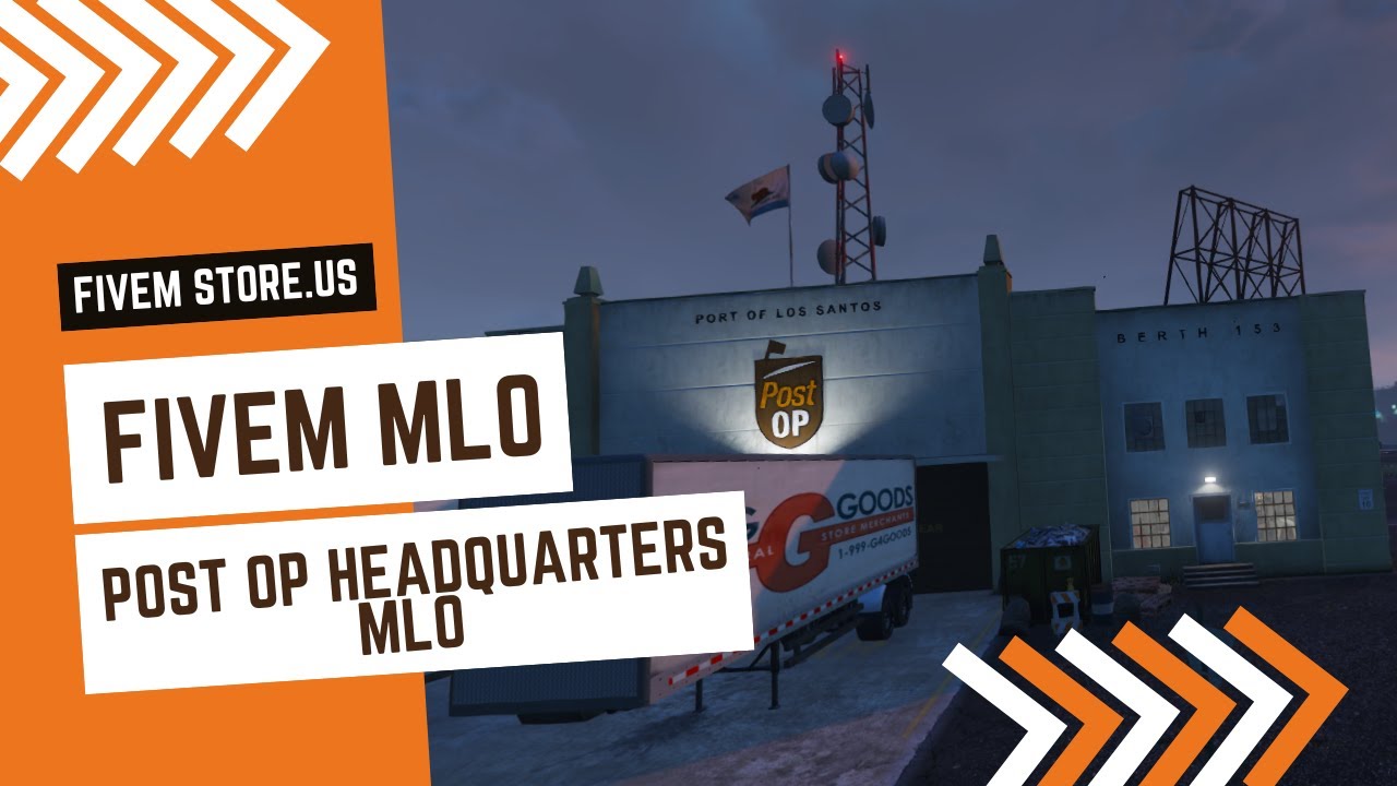FiveM Post OP Headquarters MLO #fivem #postop