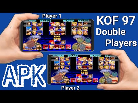 How to play the king of fighters 97 game multiplayer on android || how to play KOF 97 game double
