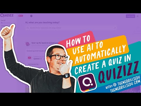 How to Use AI to Create a Quiz Using Quizizz