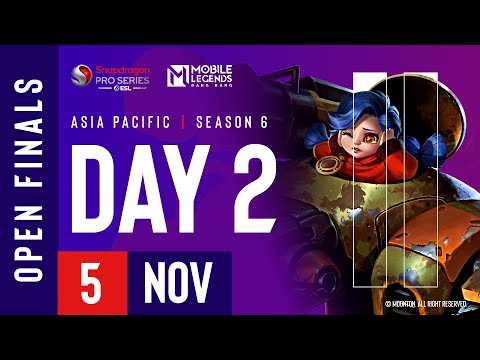 🔴 [EN] AP Mobile Legends: Bang Bang | Snapdragon Mobile Open Finals | Season 6 | Day 2