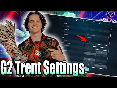 Trent Valorant Settings 2025 – Sensitivity, Crosshair, Keybinds & Video