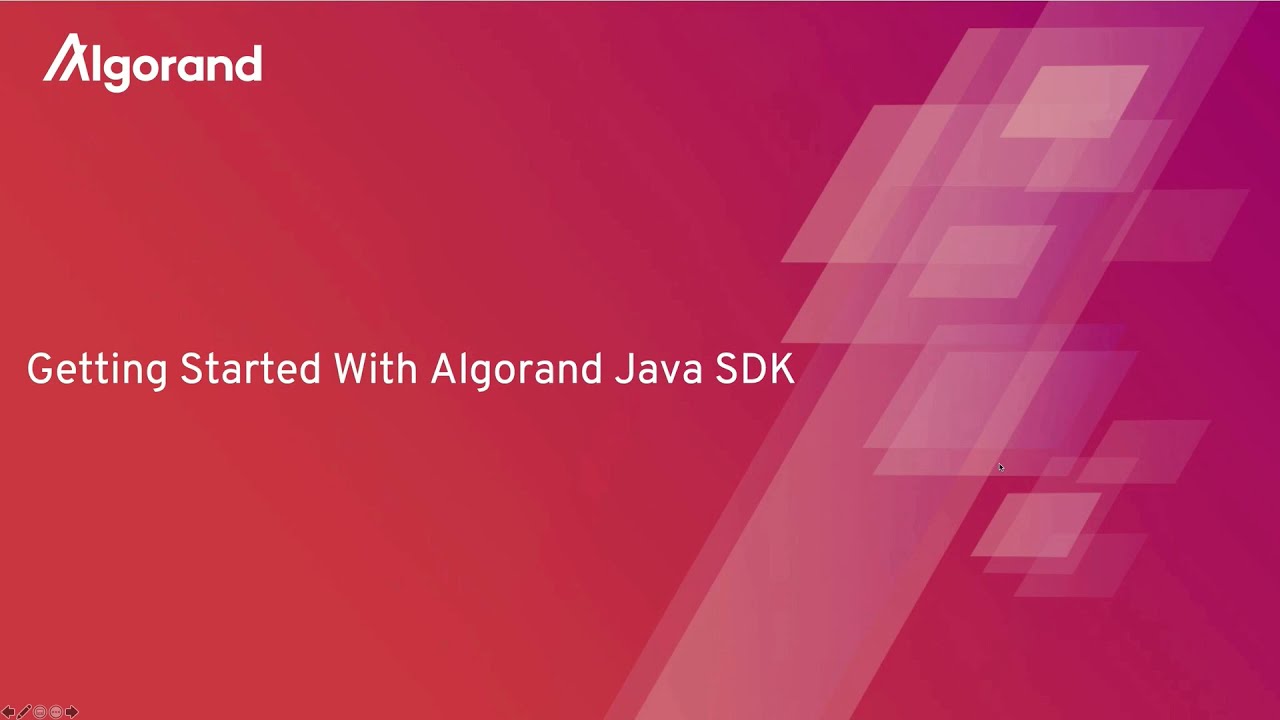 Getting Started with the Algorand Java SDK