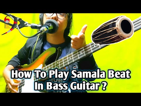 How To Play Samala Beat 4/4 or 2/4 in Bass Guitar | Nepali Bass Guitar Lesson | Joel magar