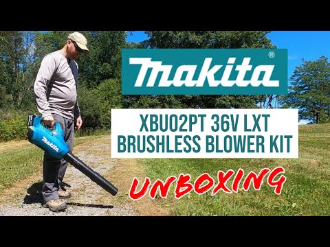 Makita 36V Blower Kit Unboxing & Review