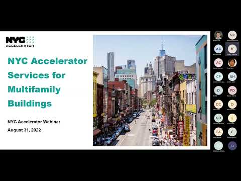 NYC Accelerator Services for Multifamily Buildings
