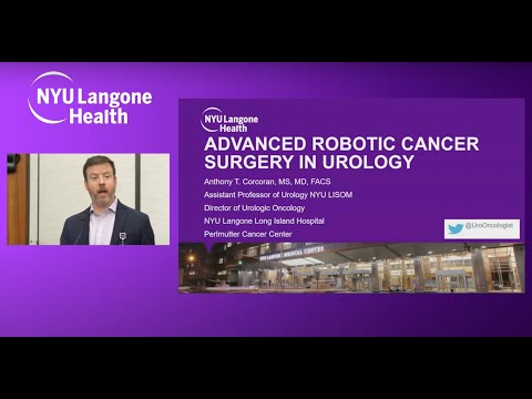 Anthony Corcoran, MD: Advanced Robotic Cancer Surgery in Urology