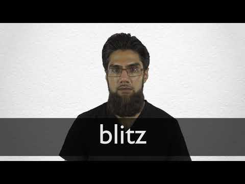 BLITZ definition in American English | Collins English Dictionary