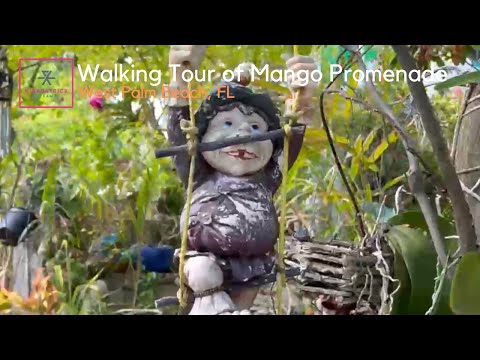 Walking Tour of Mango Promenade Historic District 🥭- West Palm Beach, Florida