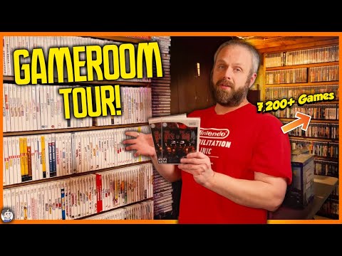 RETRO GAME ROOM TOUR! - 7,200+ Games & 35+ Consoles!